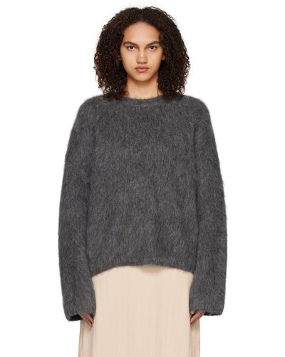 Black and Gray Sweaters and pullovers for Women | Lyst