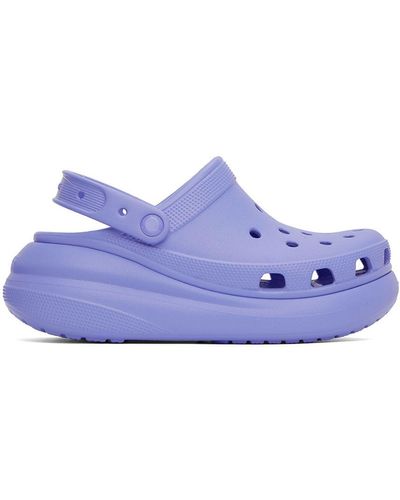 Purple Crocs™ Sandals and Slides for Men | Lyst