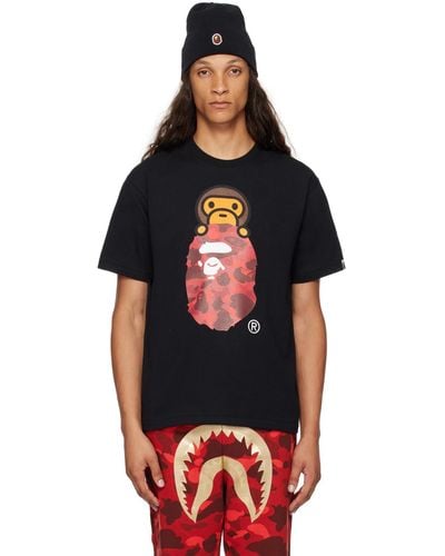 Black A Bathing Ape Clothing for Men | Lyst