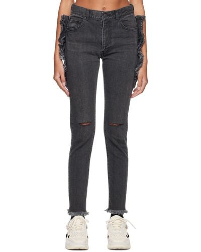 Black Undercover Jeans for Women | Lyst