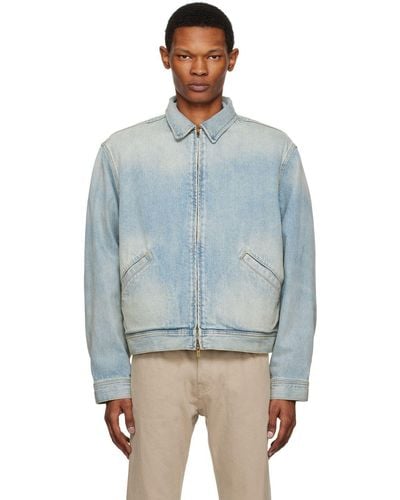Blue Fear Of God Jackets for Men | Lyst