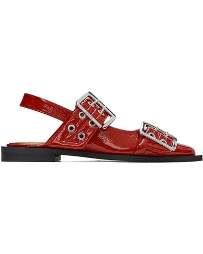 Red Ganni Shoes for Women | Lyst