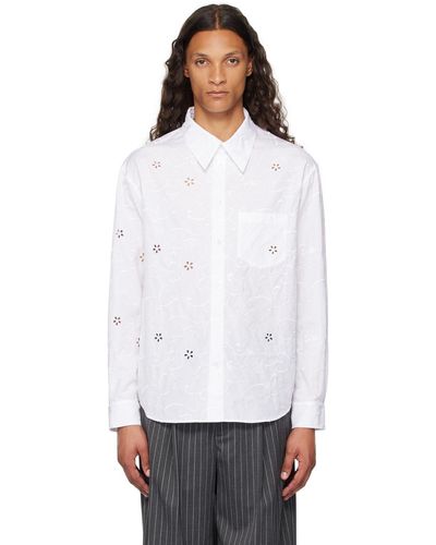 White Simone Rocha Shirts for Men | Lyst