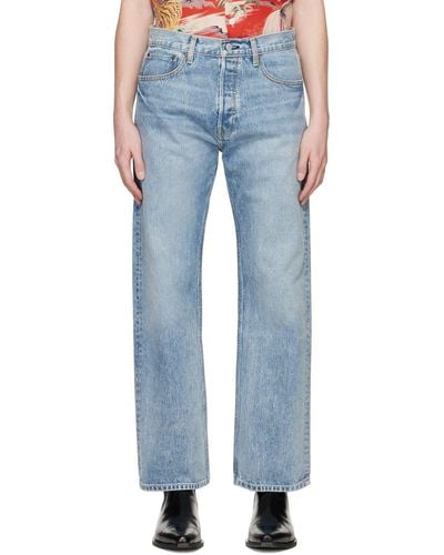 Blue RE/DONE Jeans for Men | Lyst