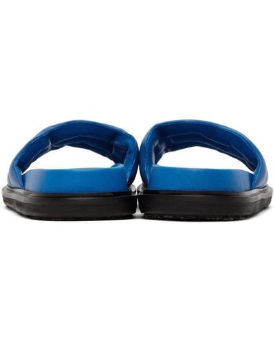 Blue Marni Sandals, slides and flip flops for Men | Lyst