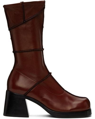 Brown Miista Boots for Women | Lyst