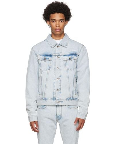 Off White Denim Jackets for Men - Up to 79% off | Lyst