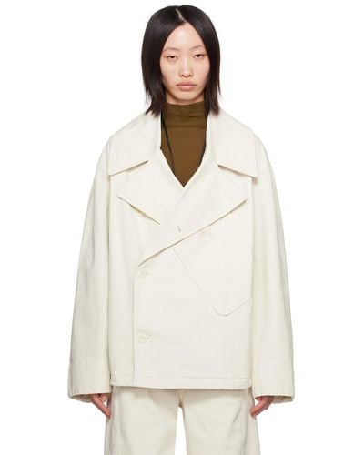 White Lemaire Jackets for Women | Lyst