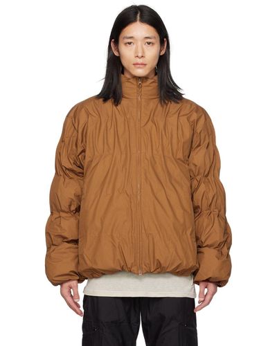 Brown Post Archive Faction PAF Jackets for Men | Lyst