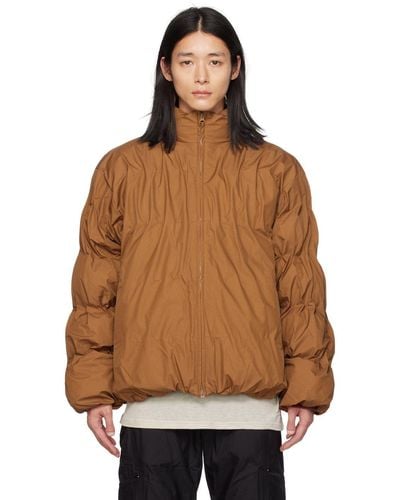 Brown Post Archive Faction PAF Jackets for Men | Lyst