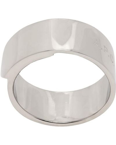 White A.P.C. Rings for Men | Lyst