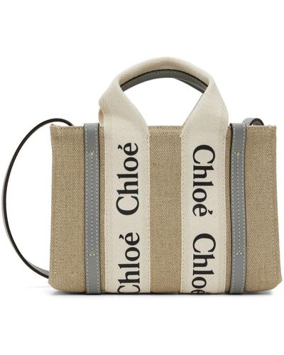 Chloé Woody Mini Tote Bags for Women - Up to 33% off | Lyst
