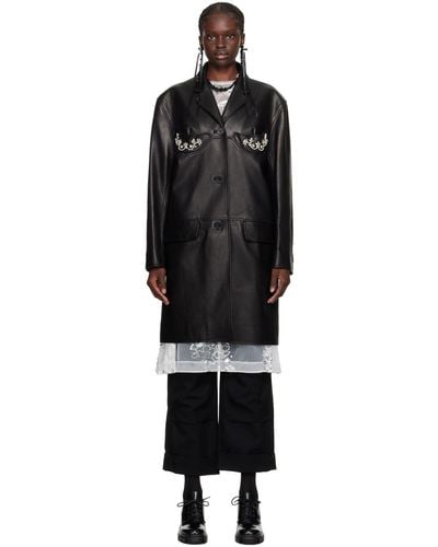 Black Simone Rocha Coats for Women | Lyst