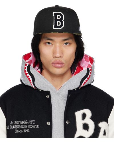 Black A Bathing Ape Hats for Men | Lyst