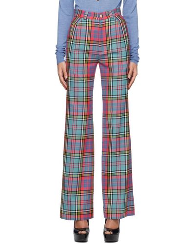 Blue Vivienne Westwood Pants, Slacks and Chinos for Women | Lyst