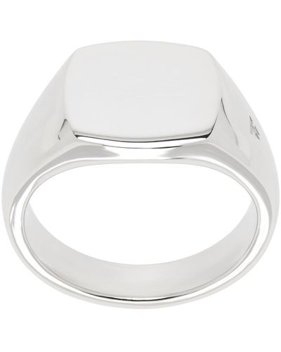 White Tom Wood Rings for Men | Lyst