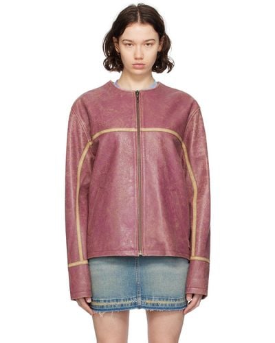 Red Guess USA Jackets for Women | Lyst