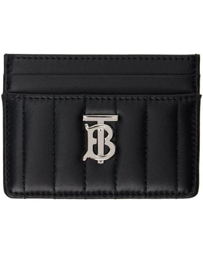 Black Burberry Wallets and cardholders for Men | Lyst