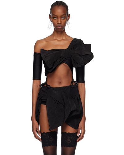 Black Pushbutton Lingerie for Women | Lyst