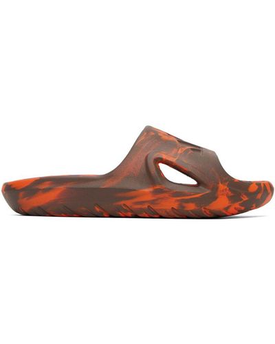Black and Orange Sandals, slides and flip flops for Men | Lyst