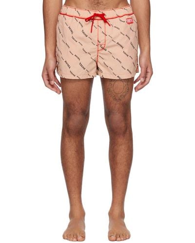Pink DIESEL Beachwear and Swimwear for Men | Lyst