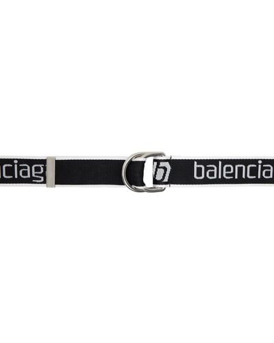 Black Balenciaga Belts for Men | Lyst UK