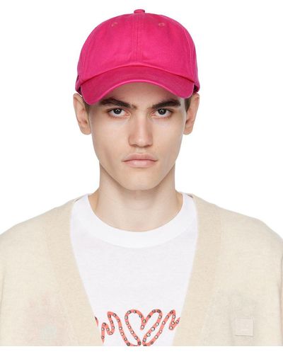Pink Acne Studios Hats for Men | Lyst