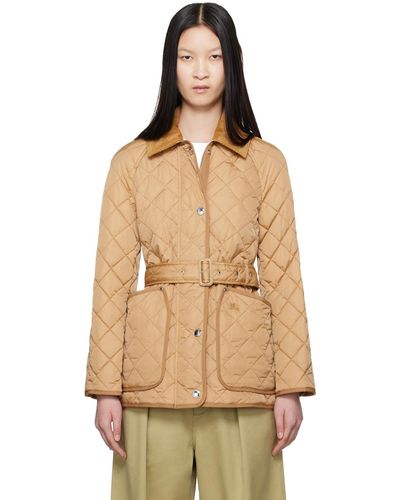 Tan Jackets for Women | Lyst