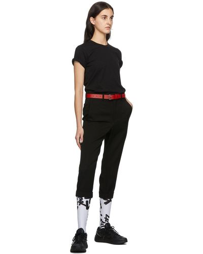 Red Comme des Garçons Belts for Women | Lyst