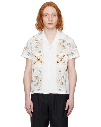 White Bode Shirts for Men | Lyst