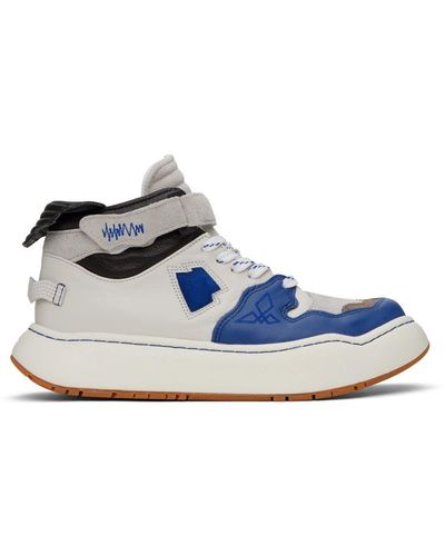 Blue Ader Error Sneakers For Men Lyst