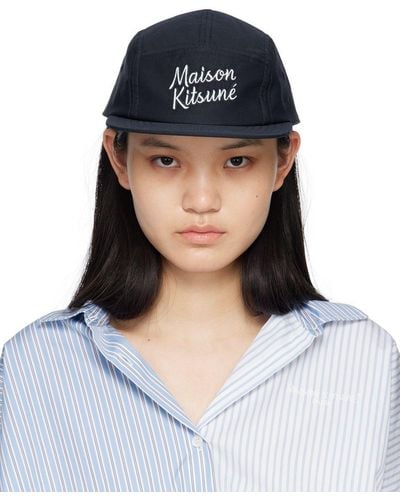 Blue Maison Kitsuné Hats for Women | Lyst