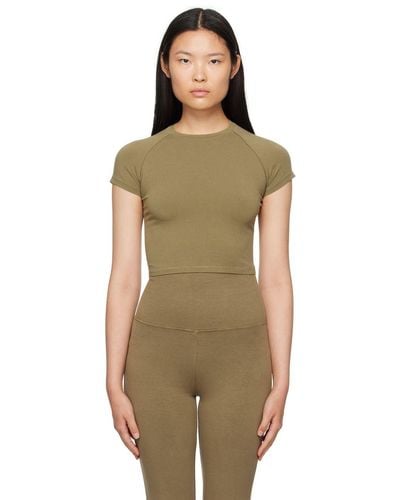 Green Skims Tops for Women | Lyst