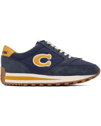 Blue COACH Sneakers for Men | Lyst