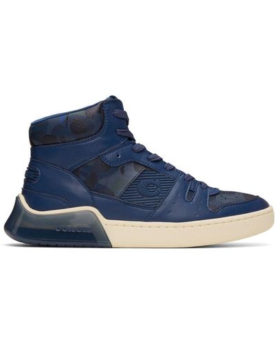 Blue COACH Sneakers for Men | Lyst