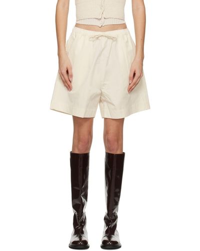 Natural NOTHING WRITTEN Shorts for Women | Lyst