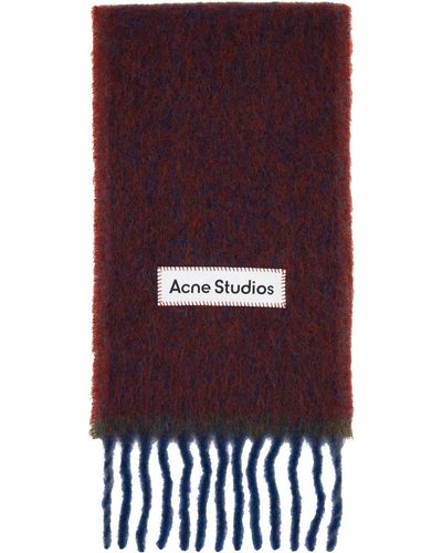 Red Acne Studios Scarves and mufflers for Men | Lyst