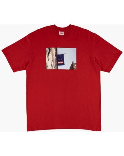 Red Supreme Clothing for Men | Lyst