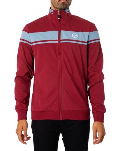 Red Sergio Tacchini Jackets for Men | Lyst