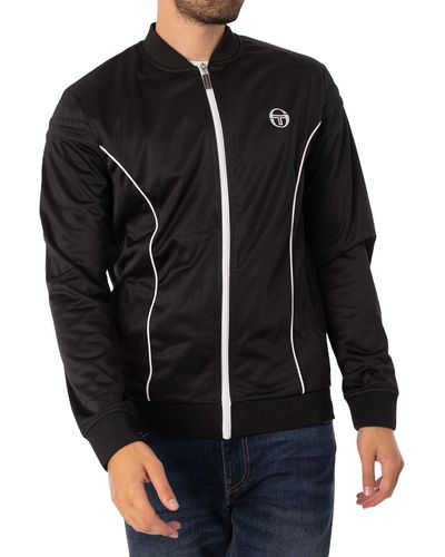 Black Sergio Tacchini Jackets for Men | Lyst