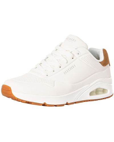 White Skechers Sneakers for Men | Lyst