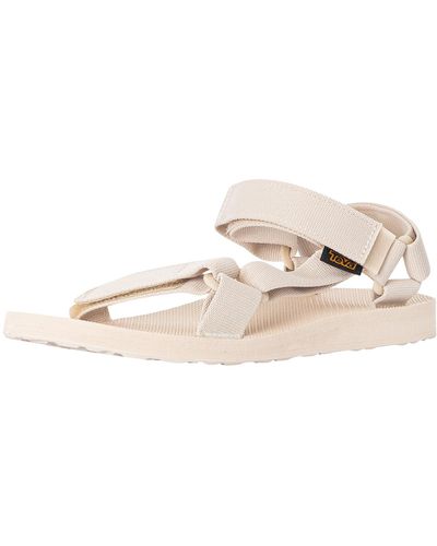 White Teva Sandals, slides and flip flops for Men | Lyst