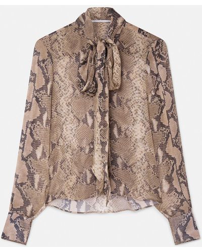 Natural Stella McCartney Tops for Women | Lyst