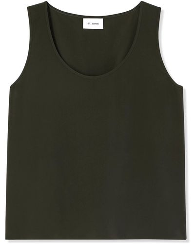 St. John Sleeveless and tank tops for Women | Online Sale up to 78% off ...