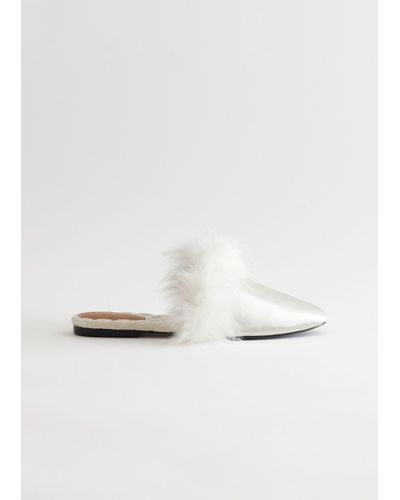 Satin Slippers for Women | Lyst