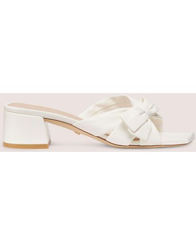 White Stuart Weitzman Heels for Women | Lyst