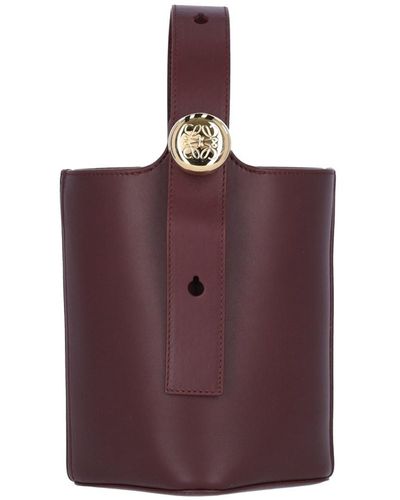 Purple Loewe Bucket bags and bucket purses for Women | Lyst