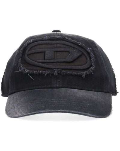 Black DIESEL Hats for Men | Lyst