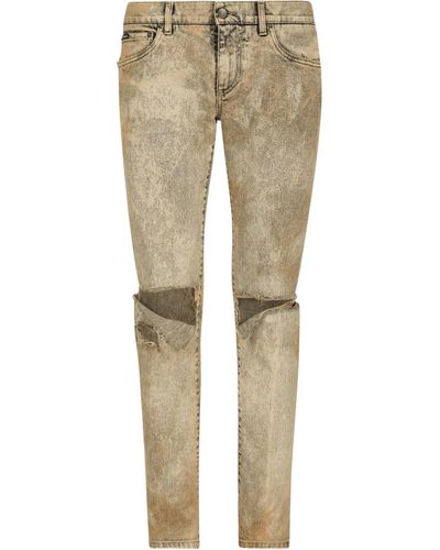 Dolce And Gabbana Slim Jeans For Men Online Sale Up To 82 Off Lyst