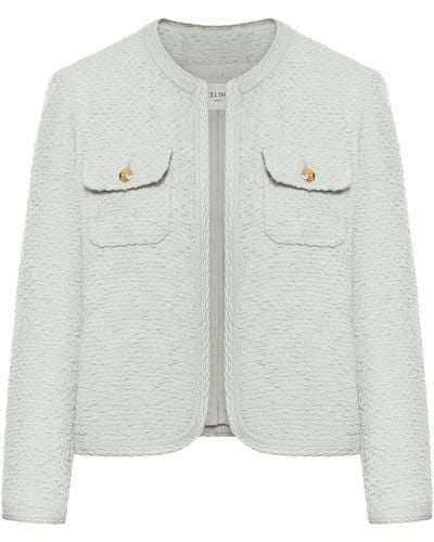 White Celine Jackets for Women | Lyst